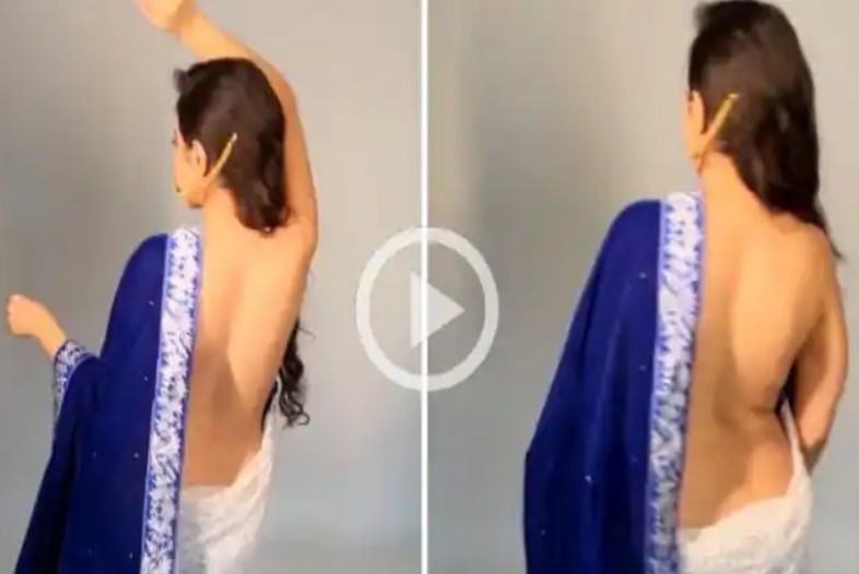 Saree Without Bra