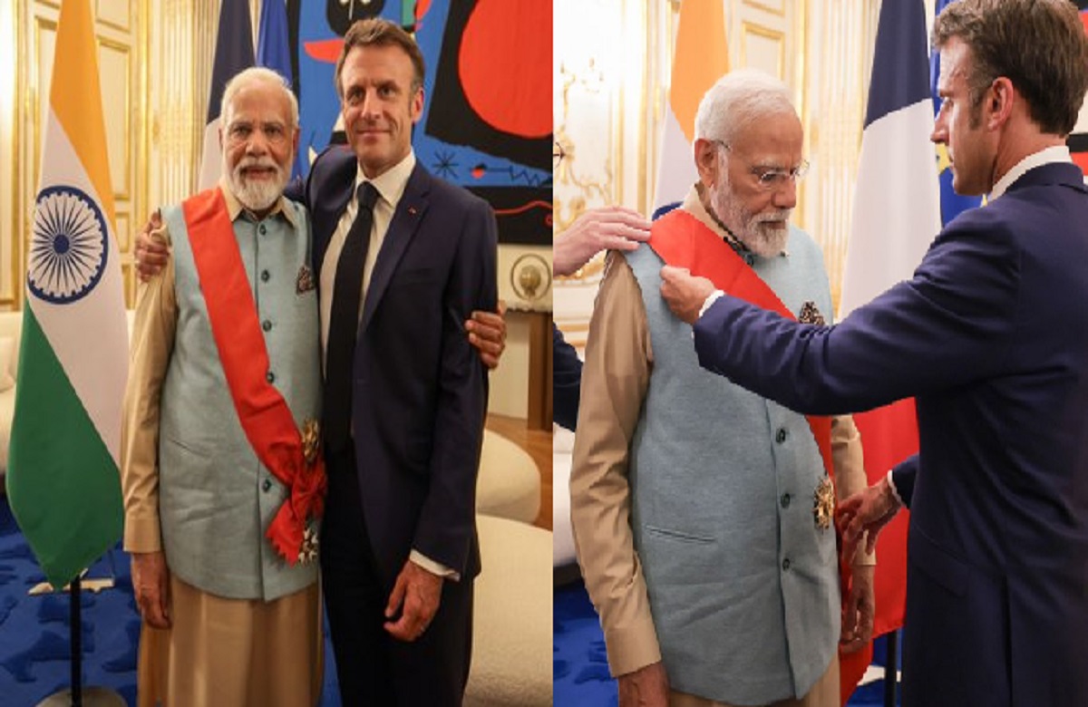 PM Modi International Award: पीएम मोदी को मिला फ्रांस का सर्वोच्च ...